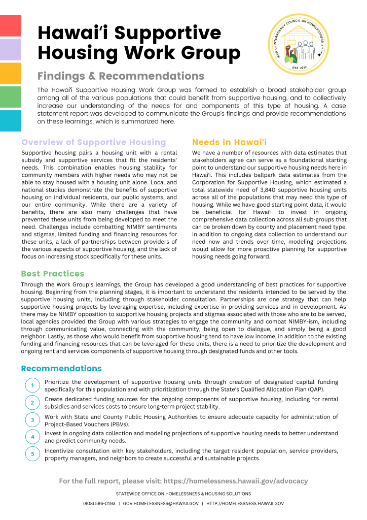 Statewide Office on Homelessness and Housing Solutions (SOHHS ...